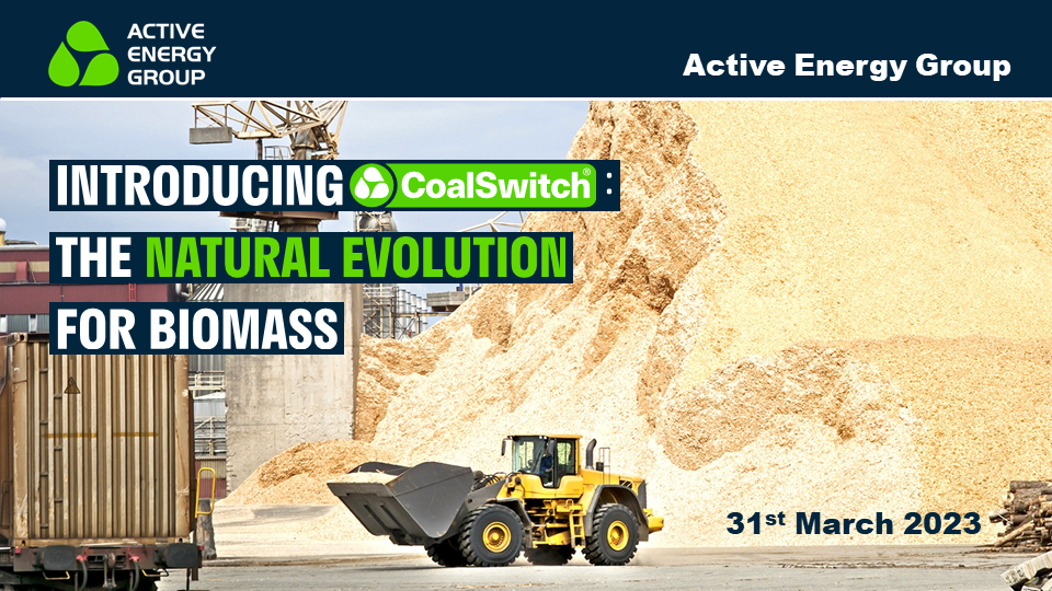 Active Energy Group CoalSwitch: The Natural Evolution For Biomass