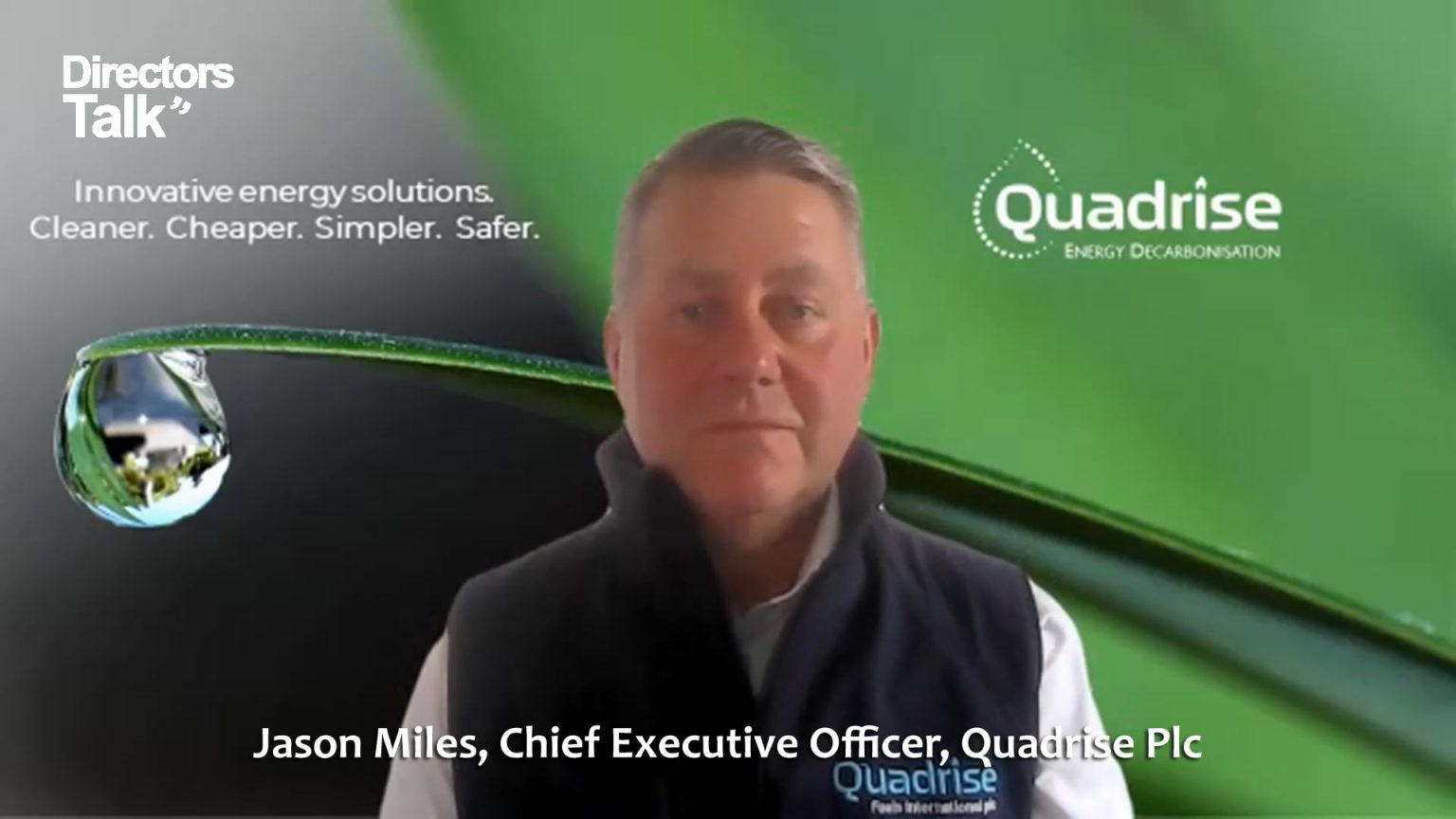 Quadrise Plc CEO Jason Miles Delighted With Pioneering Valkor Project ...