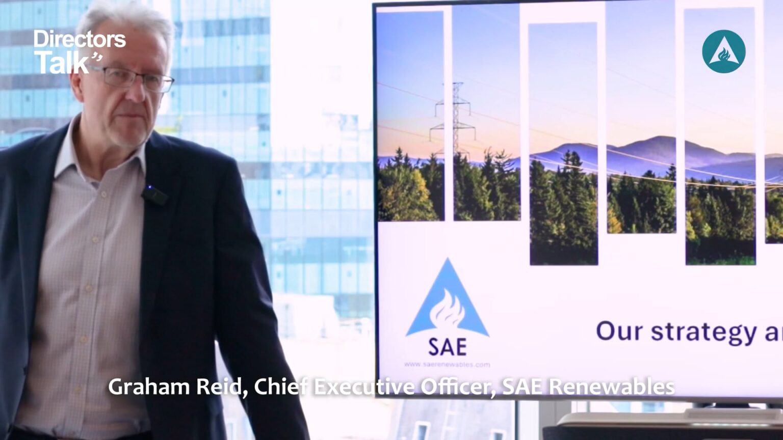 SAE Renewables Future Strategy To 2035 And Investment Case By Graham Reid CEO