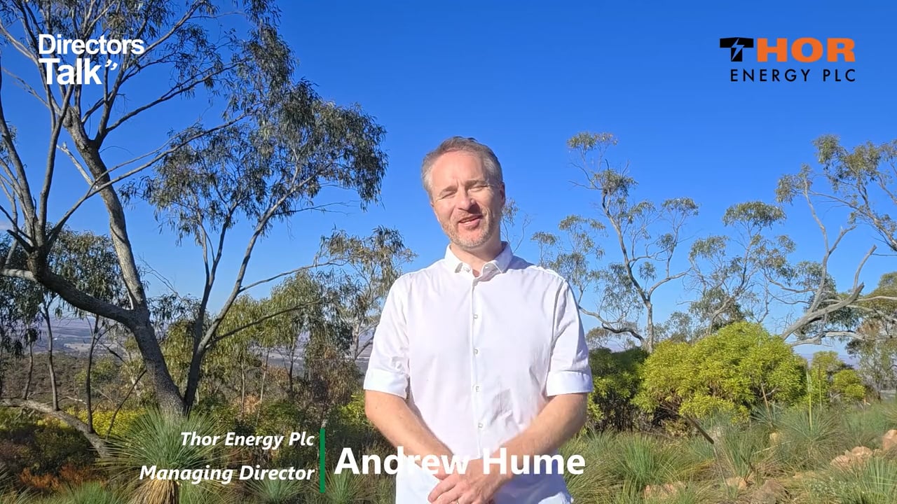 Thor Energy CEO On Fieldwork And Hydrogen Drilling Targets Live From ...